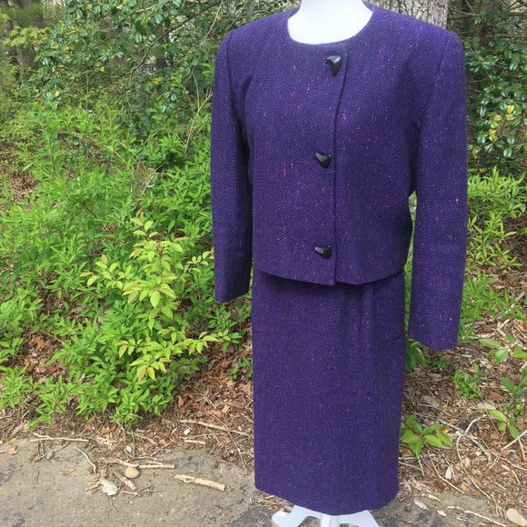 Sweet Suit | Jackets & Coats | Vintage Boxy Ladies Power Suit Sweet ...